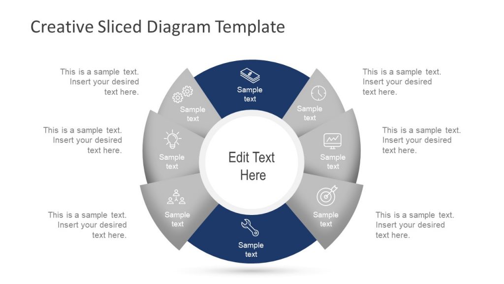 Core Element and 8 Steps Cycle PowerPoint - SlideModel