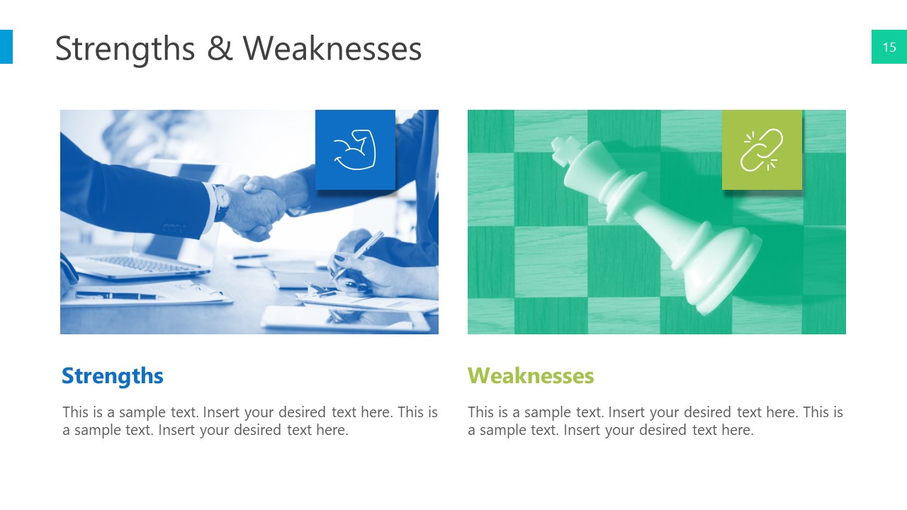 Two Contents Strength And Weaknesses SlideModel