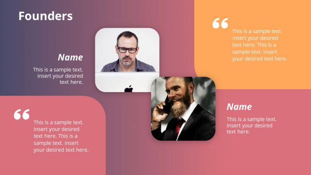 Company Introduction CEO Presentation - SlideModel