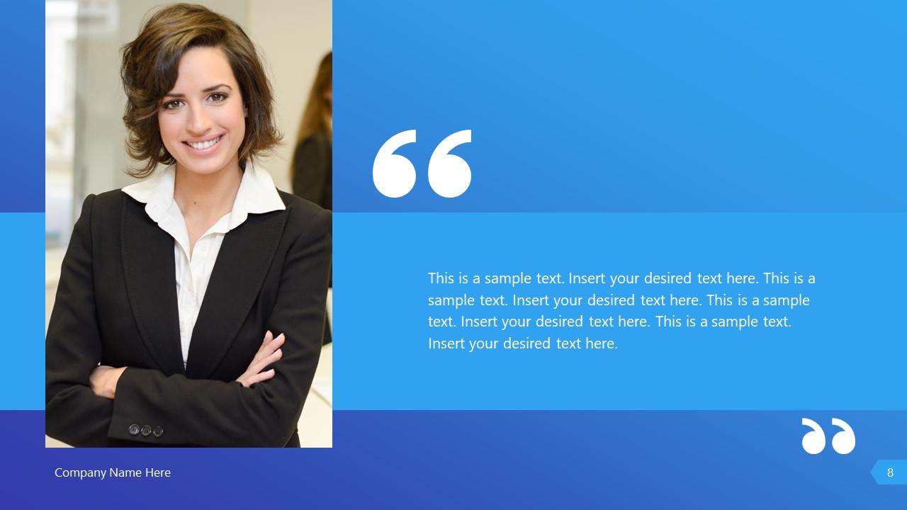 Powerpoint Layout Quotes Quote PowerPoint Templates & Citation Slides