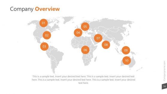 Company Profile Global Reach Template - SlideModel
