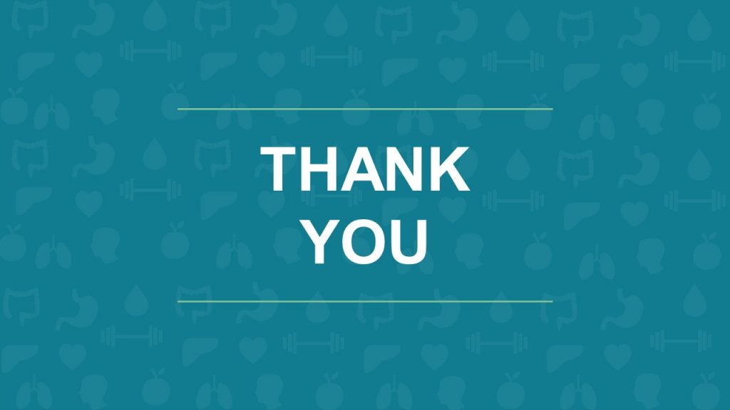 Diabetes PowerPoint Thank You Slide - SlideModel