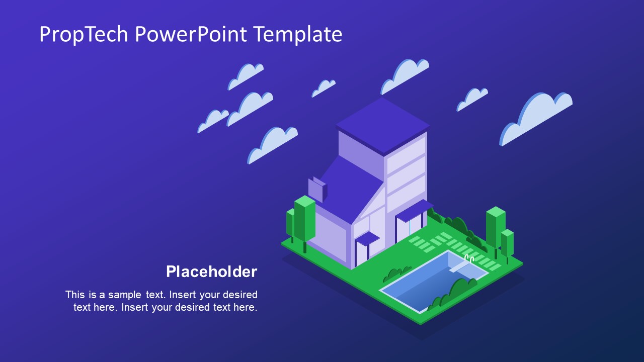 Proptech PowerPoint Template - SlideModel