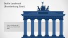 Berlin PowerPoint Brandenburg Gate - SlideModel