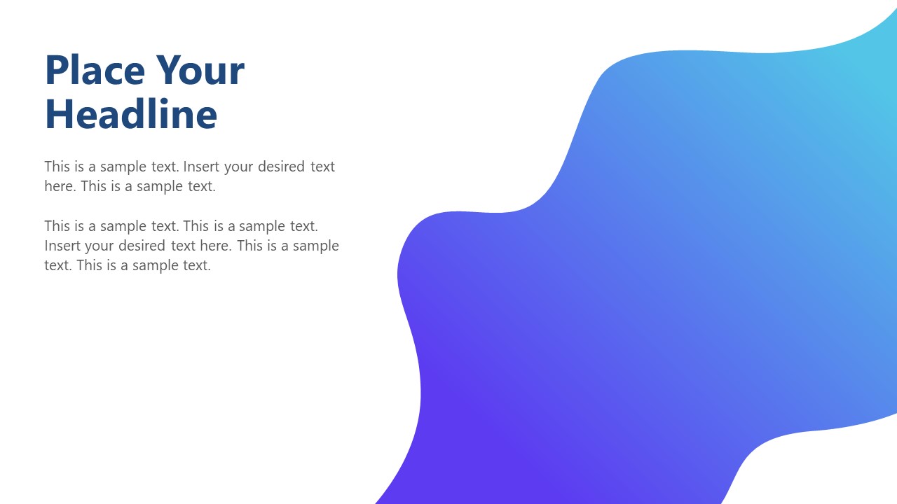 Modern Cutout PowerPoint Template - SlideModel