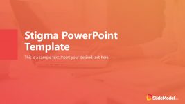Stigma Cover PowerPoint Template - SlideModel