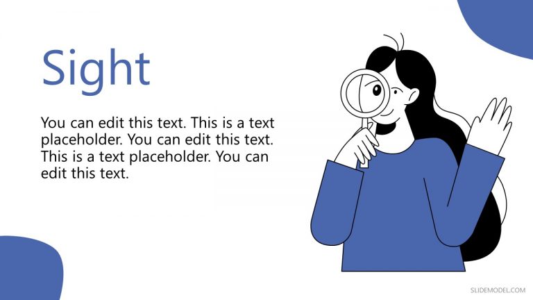 5 Senses Sight Template PowerPoint - SlideModel