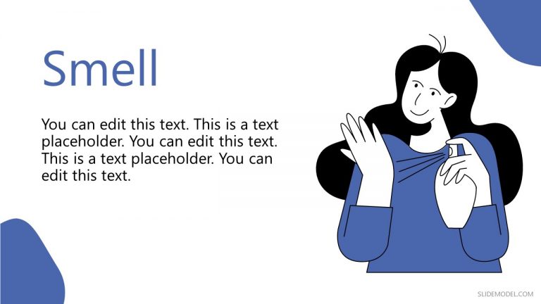 5 Senses Smell Template PowerPoint - SlideModel