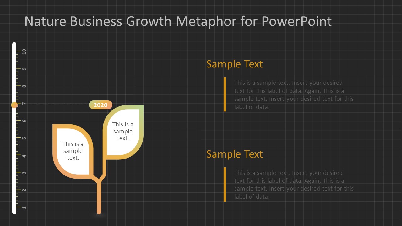Growth Tree Metaphor PowerPoint Timeline - SlideModel