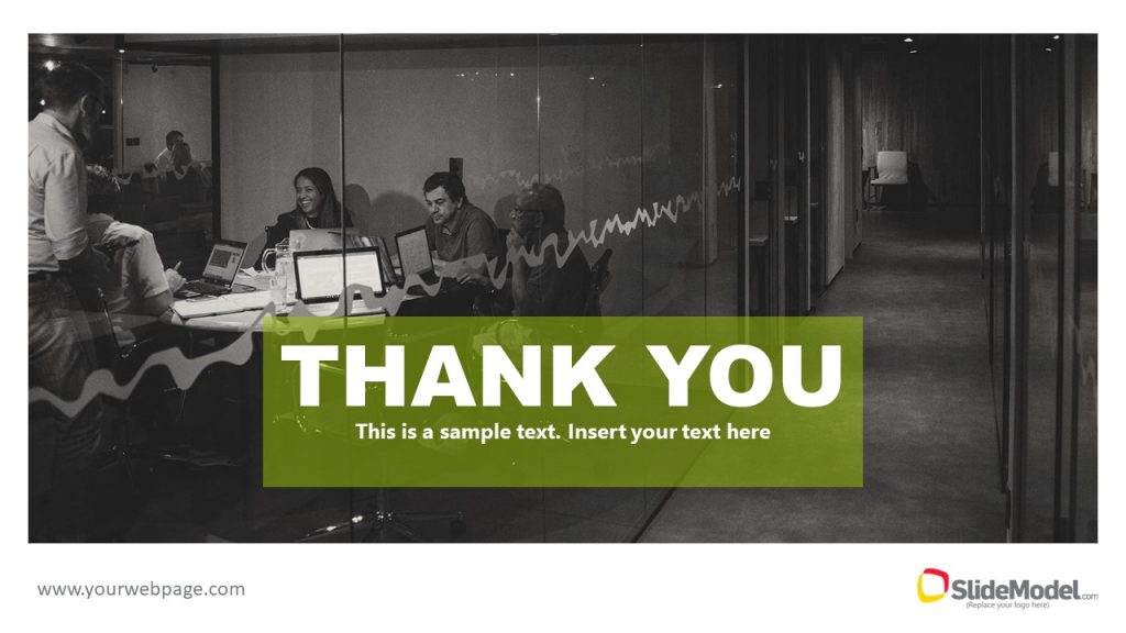 Thank You Slide for Consultancy Report Template - SlideModel