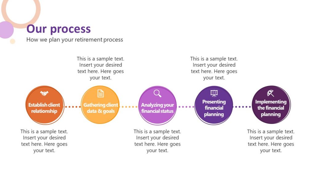 Our Process Slide with Timeline Diagram - SlideModel