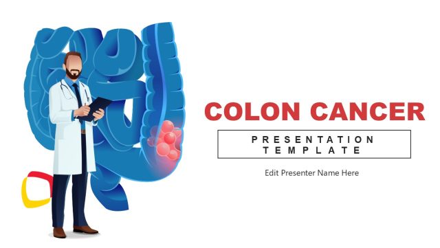 Cover Slide - Colon Cancer Template - SlideModel