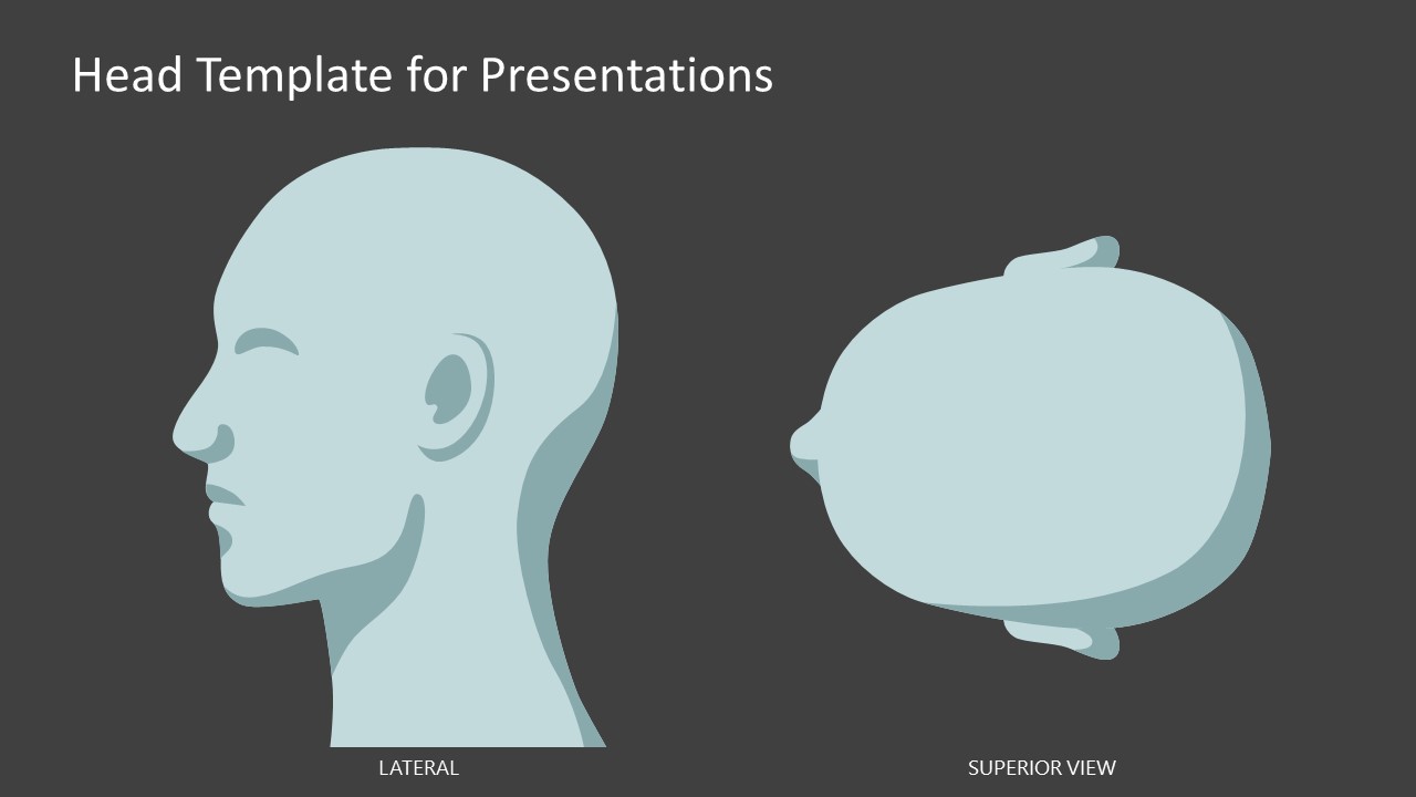 Head Template for PowerPoint Presentations