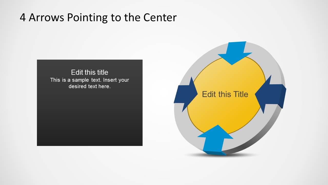 4 Arrows Diagram Template for PowerPoint - SlideModel