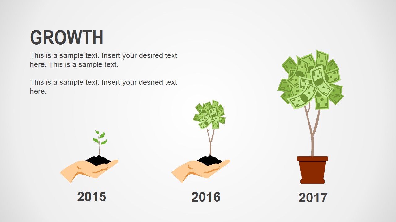 Growth Business Analogy Slides for PowerPoint - SlideModel