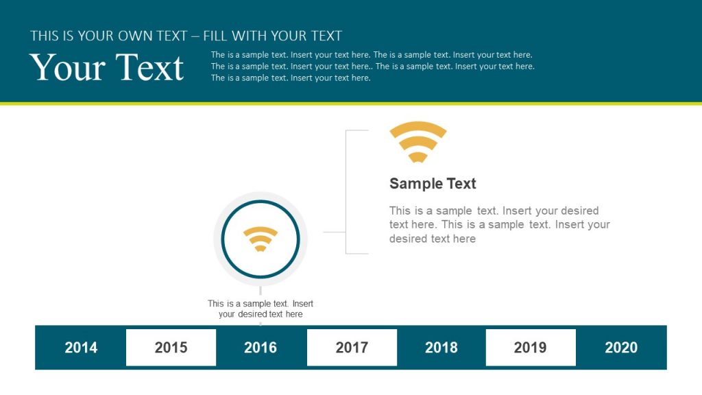Two Scale Horizontal Timeline Diagram - SlideModel
