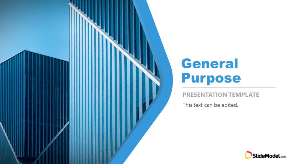 General Purpose PowerPoint Minimalist Cover - SlideModel