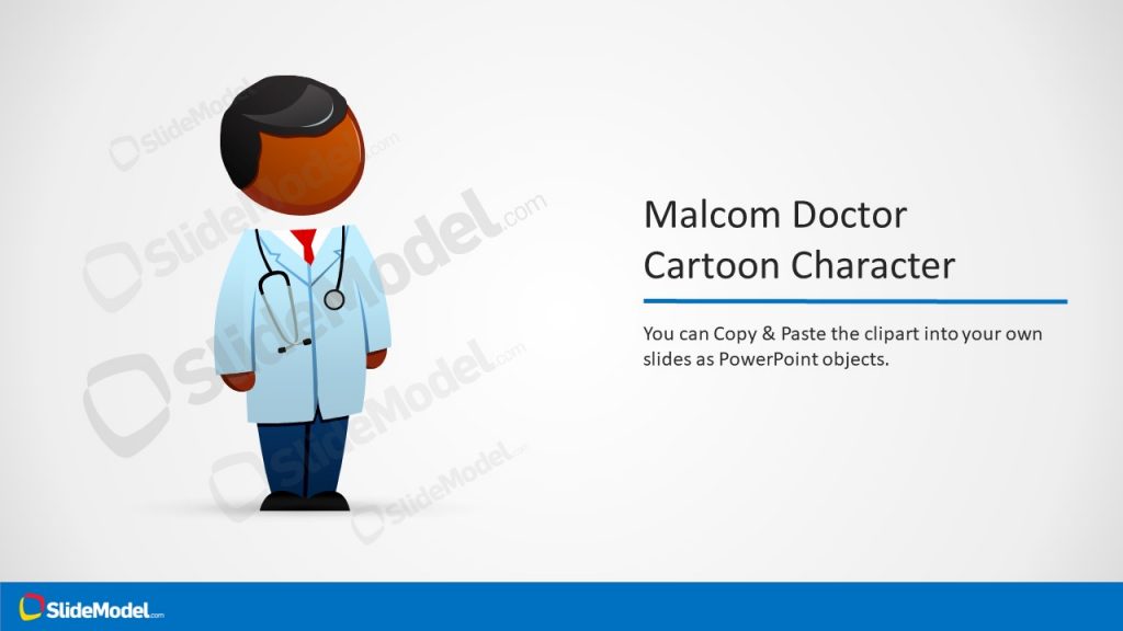 Malcom As Doctor - PowerPoint Character - SlideModel