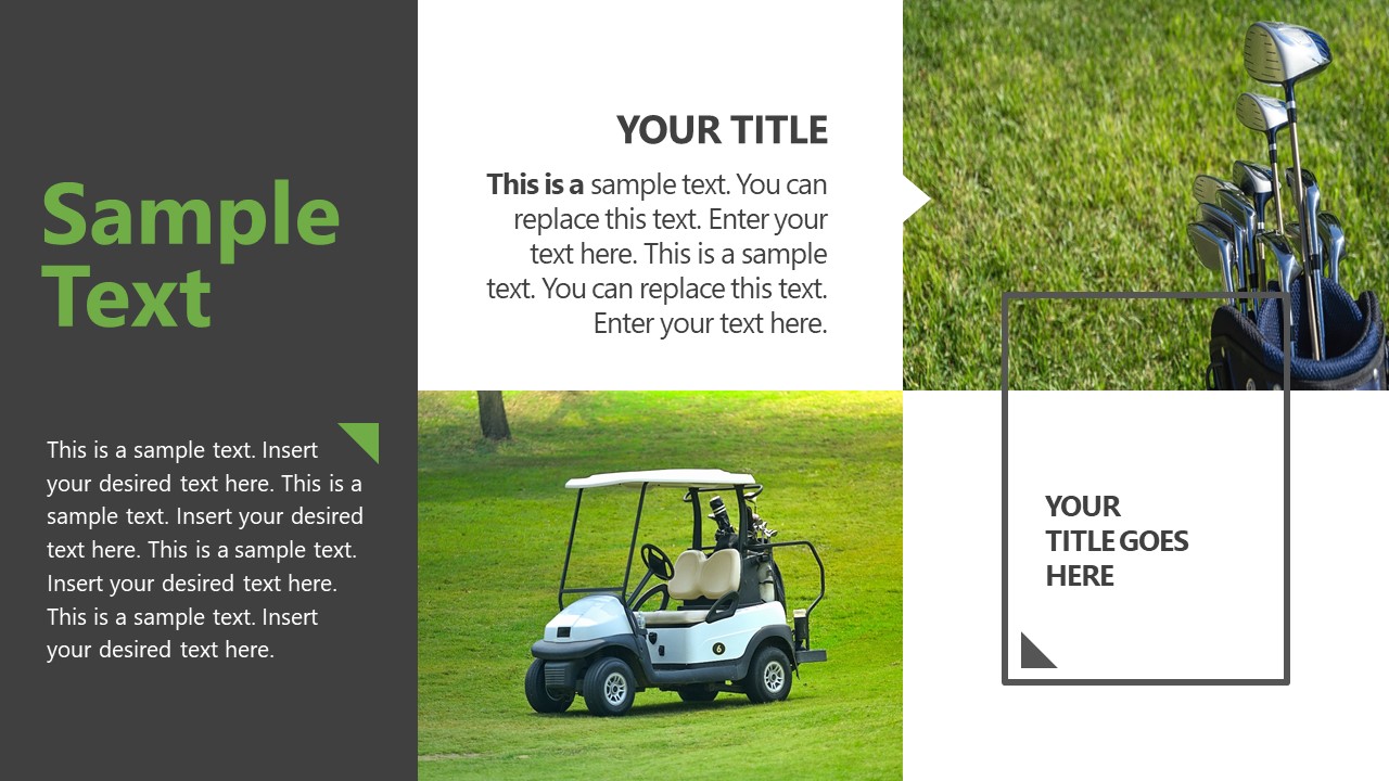 Golf Theme PowerPoint Template