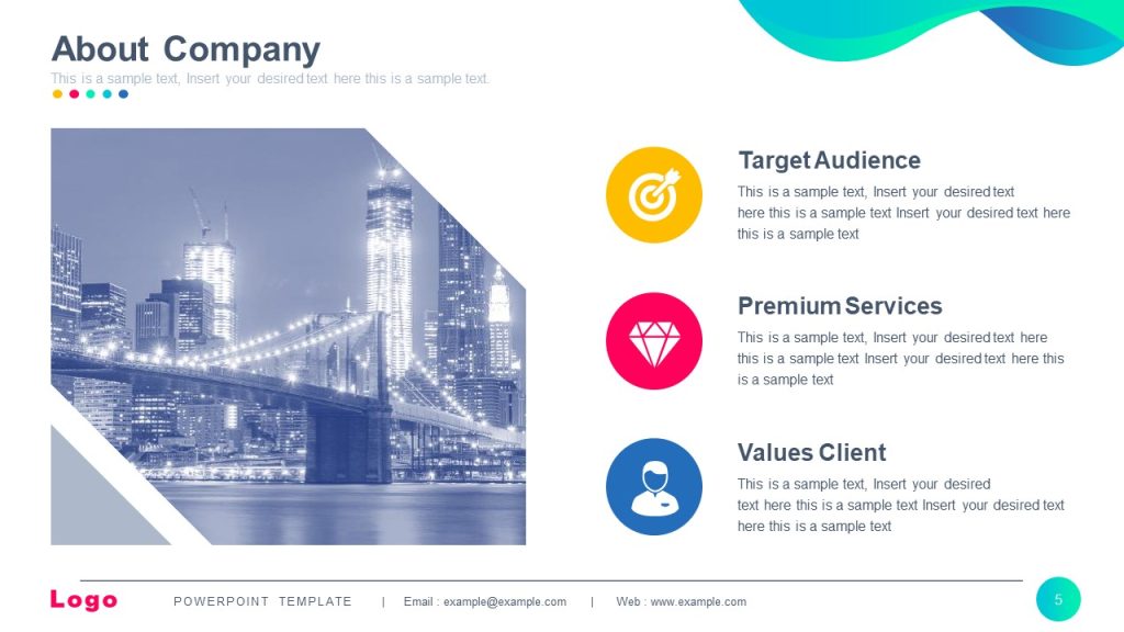 About the Company Presentation - Modern Multi-Purpose PPT Template ...