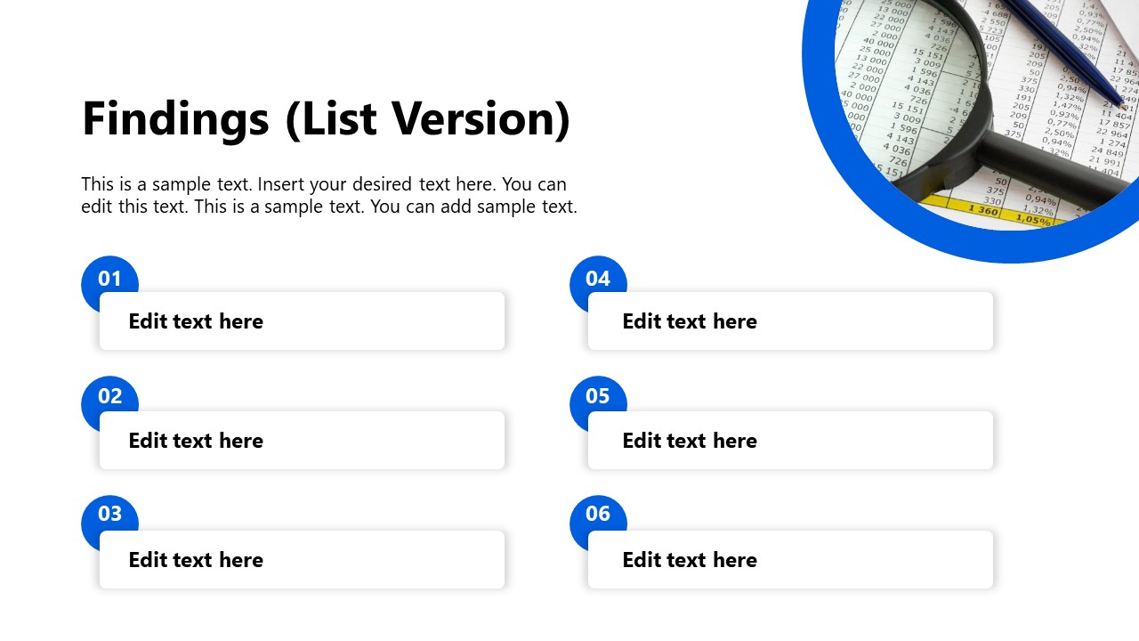Stabilization Report PowerPoint Template