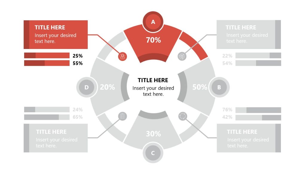 Customizable 4-Step Diagram PowerPoint Template - SlideModel