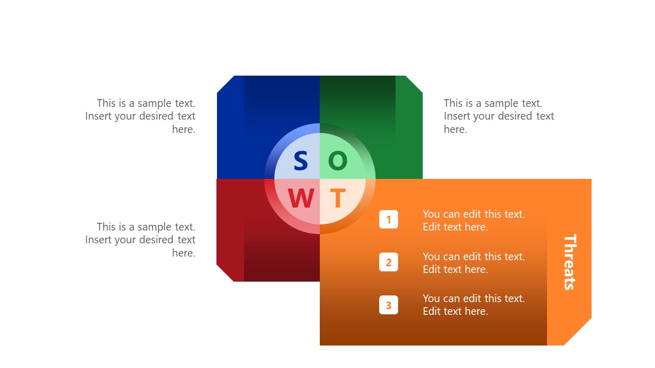 Animated SWOT Analysis PowerPoint Template