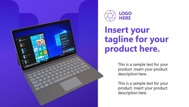 Product Presentation Infographic Slide Template - SlideModel