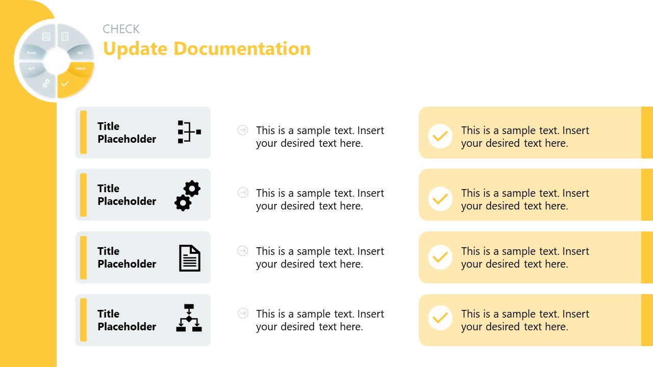 PDCA PowerPoint Template