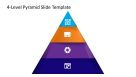 Customizable 4-Level Colorful Pyramid PPT Template - SlideModel