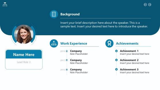 Editable Animated Org Chart Template - SlideModel