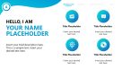 Editable About Me PPT Template - Background Slide - SlideModel