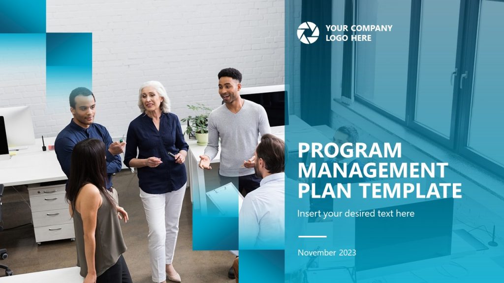 Program Management Title Slide - SlideModel