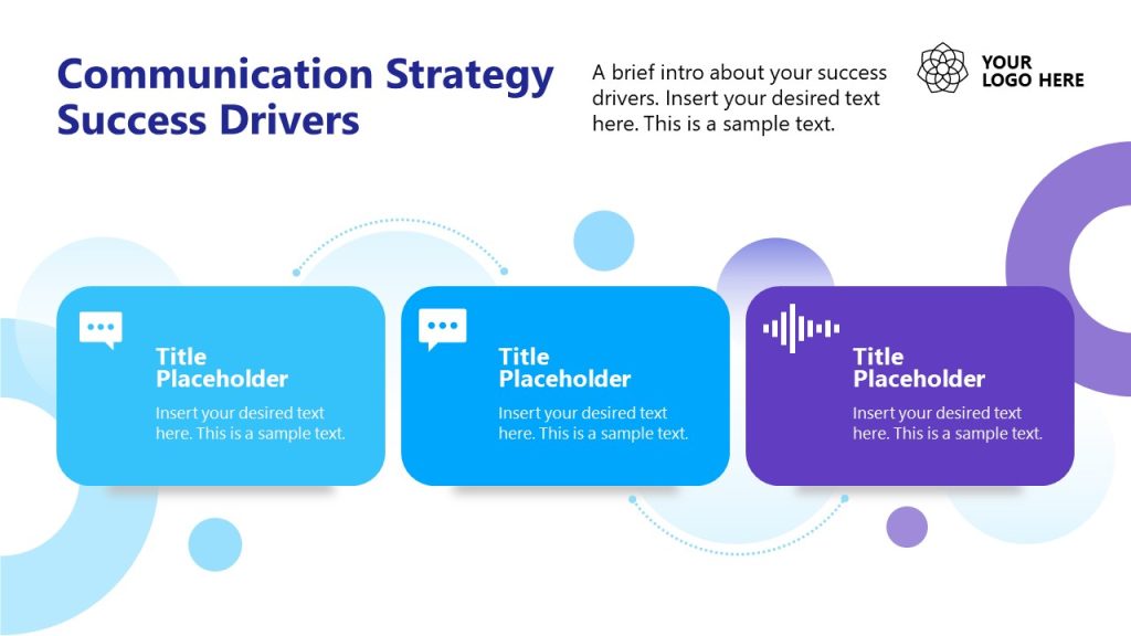 Communication Strategy Template for Presentation - SlideModel