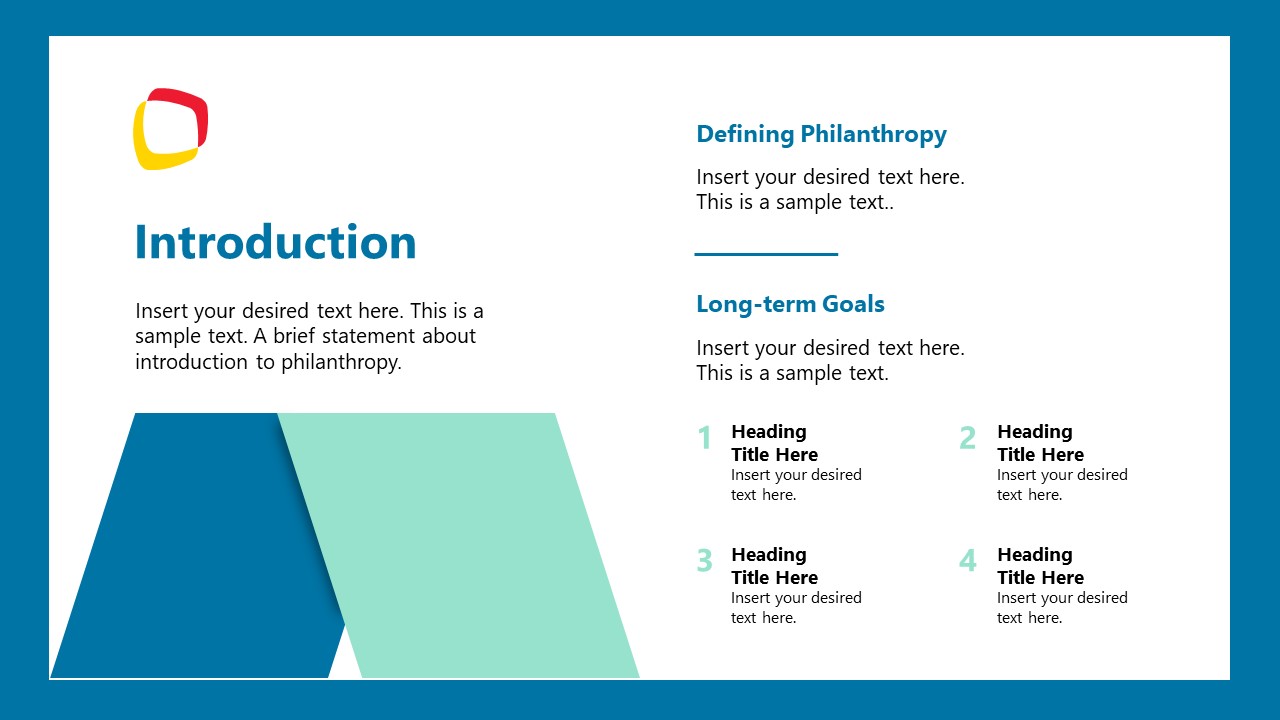 Philanthropy PowerPoint Template