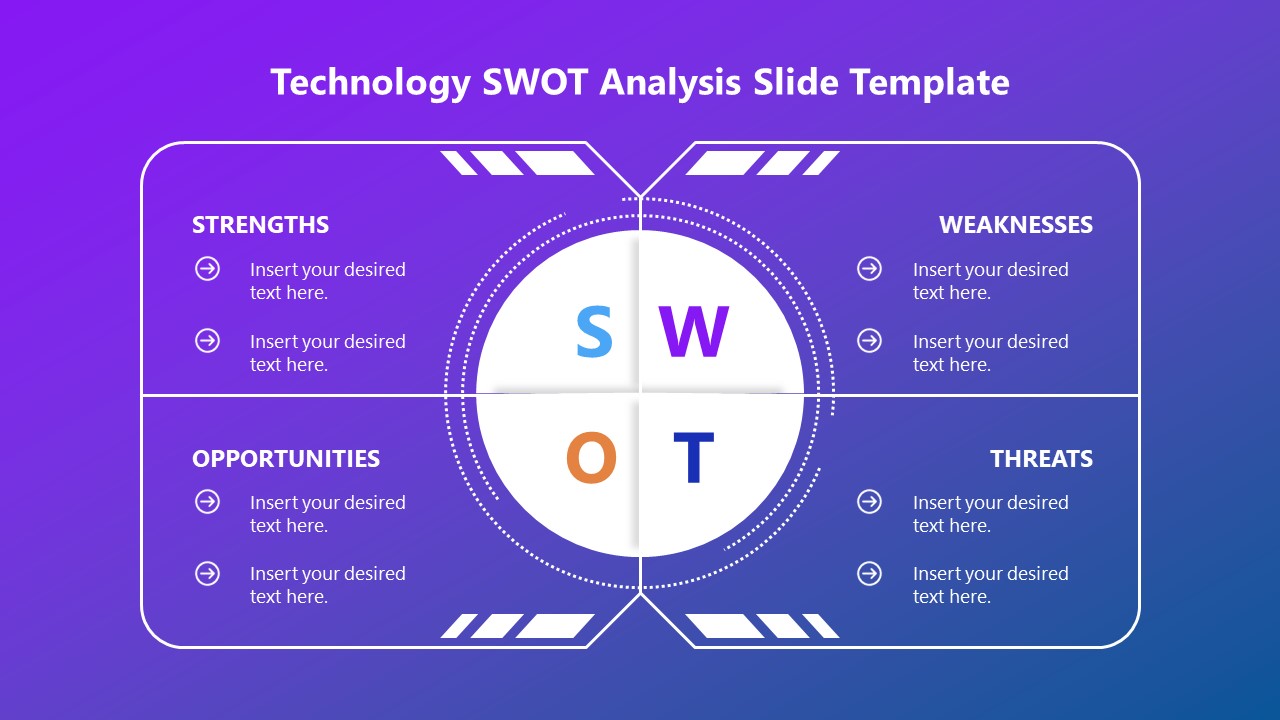 Technology SWOT PowerPoint Template