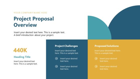 Project Proposal Overview Slide - SlideModel
