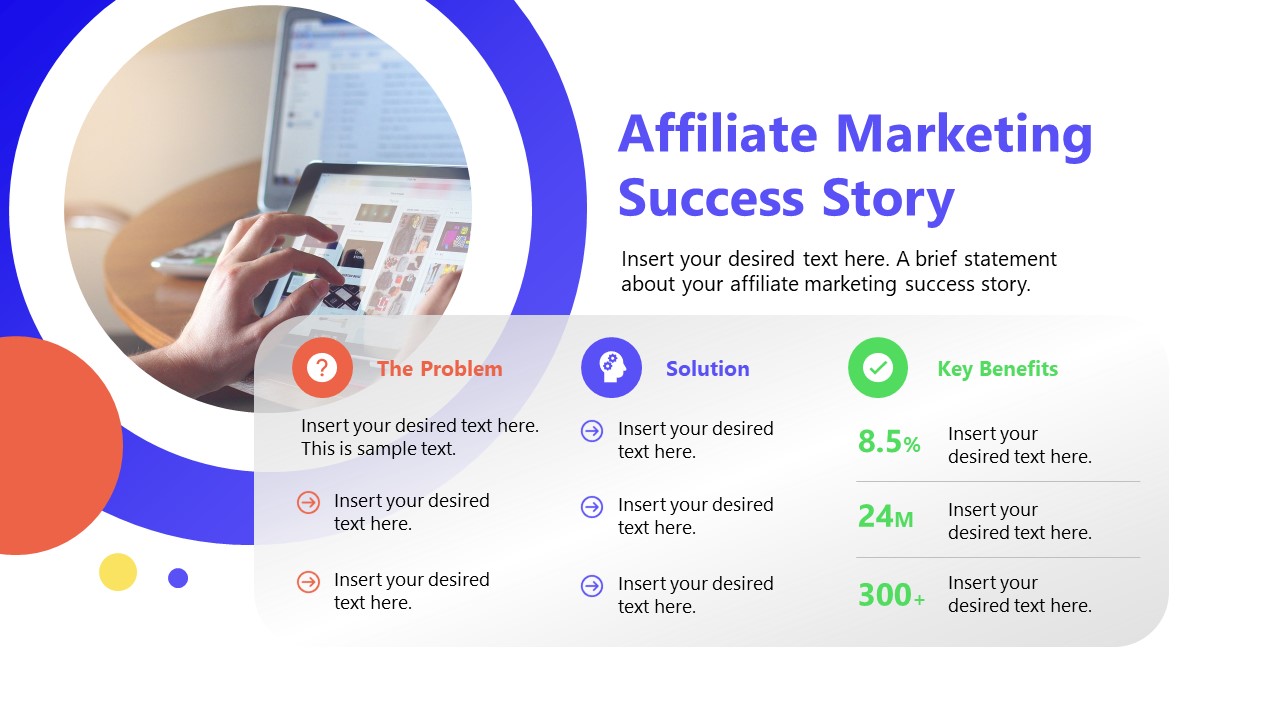 Affiliate Marketing Proposal PowerPoint Template