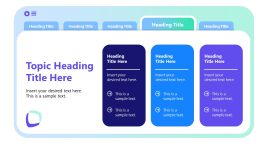 Creative e-Learning Course PPT Template - SlideModel