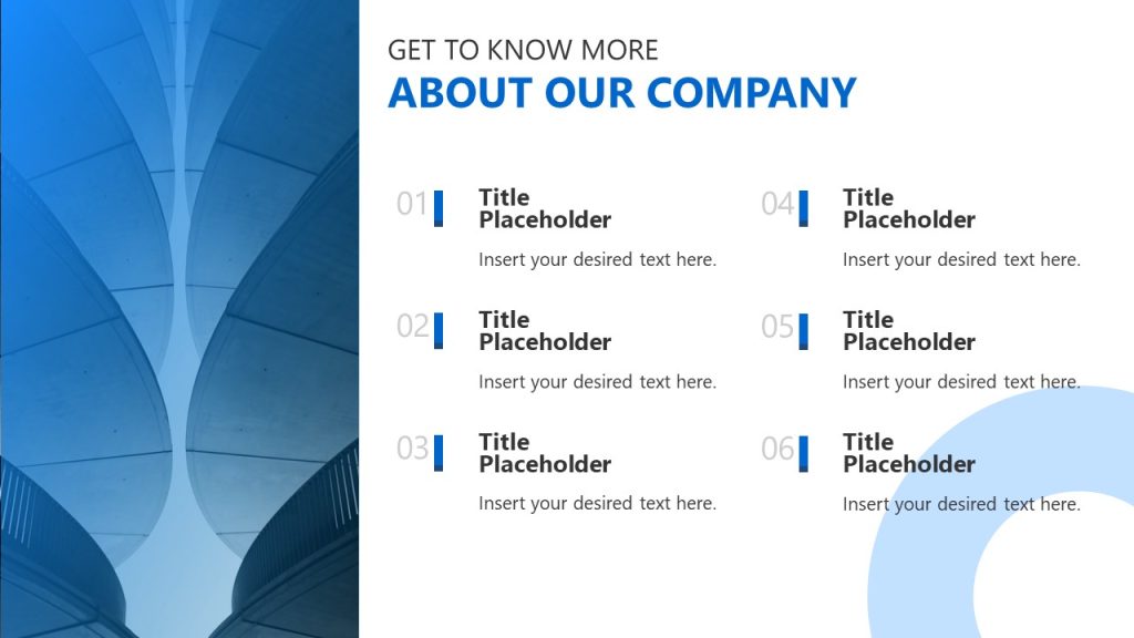 Company Profile PPT Template - About Our Company Slide - SlideModel