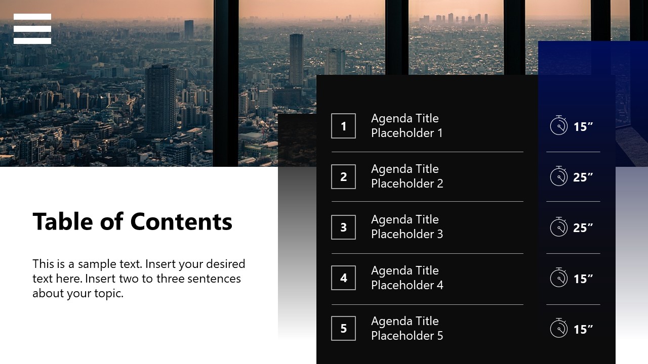 Business Executive Presentation Template