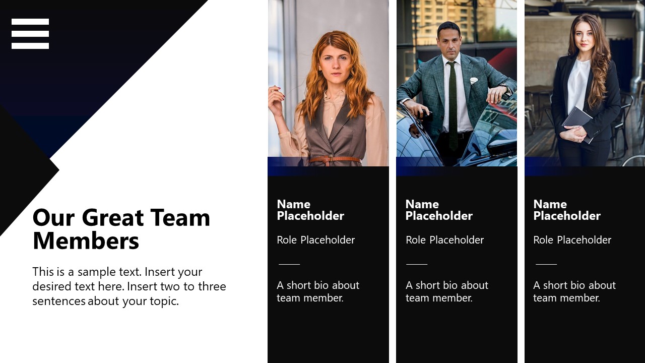 Business Executive Presentation Template