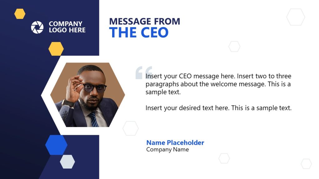 CEO Quotation Slide for PowerPoint - SlideModel