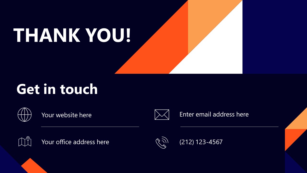 Geometric Business Presentation Template & Slides