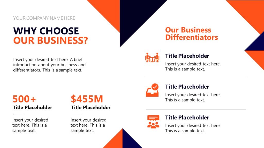 Why Choose Our Business PowerPoint Slide - SlideModel