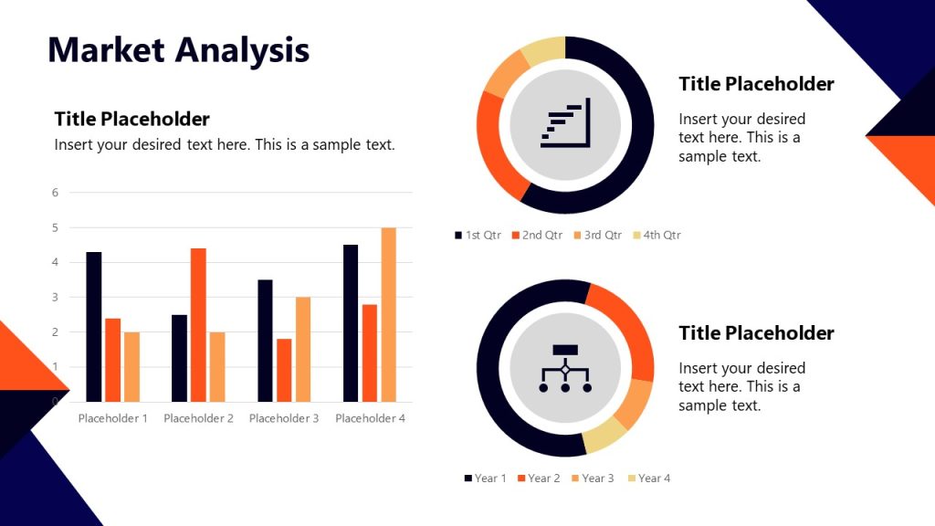 Market Analysis Slide with Data Visualizations - SlideModel