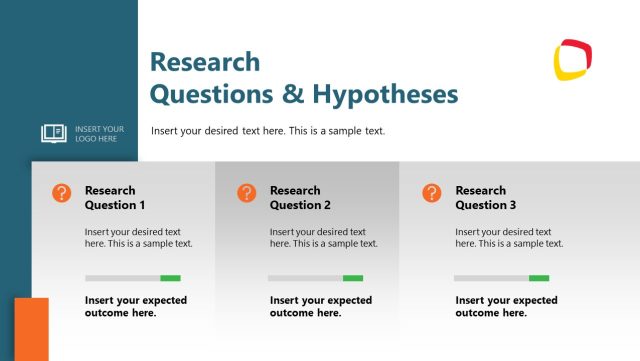 Research Questions and Hypothesis PPT Template - SlideModel