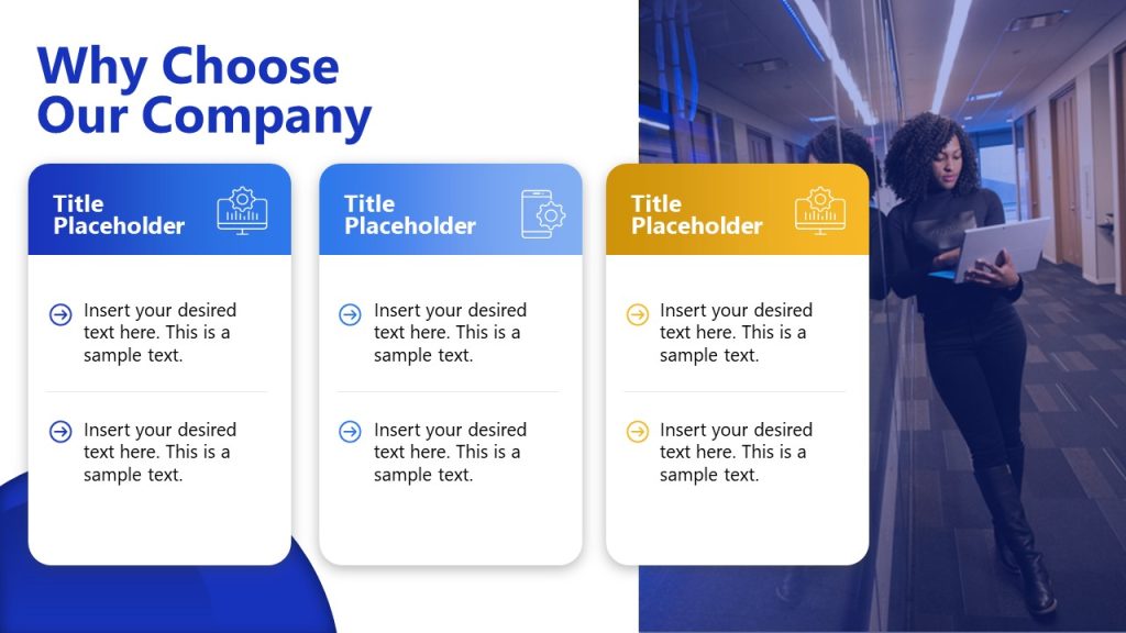 Why Choose Our Company Slide - Professional Corporate Template - SlideModel