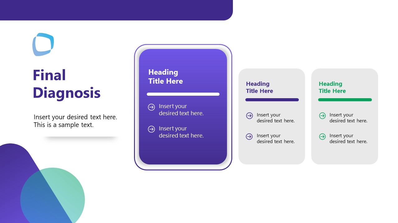 Cardiology Case Study PowerPoint Template