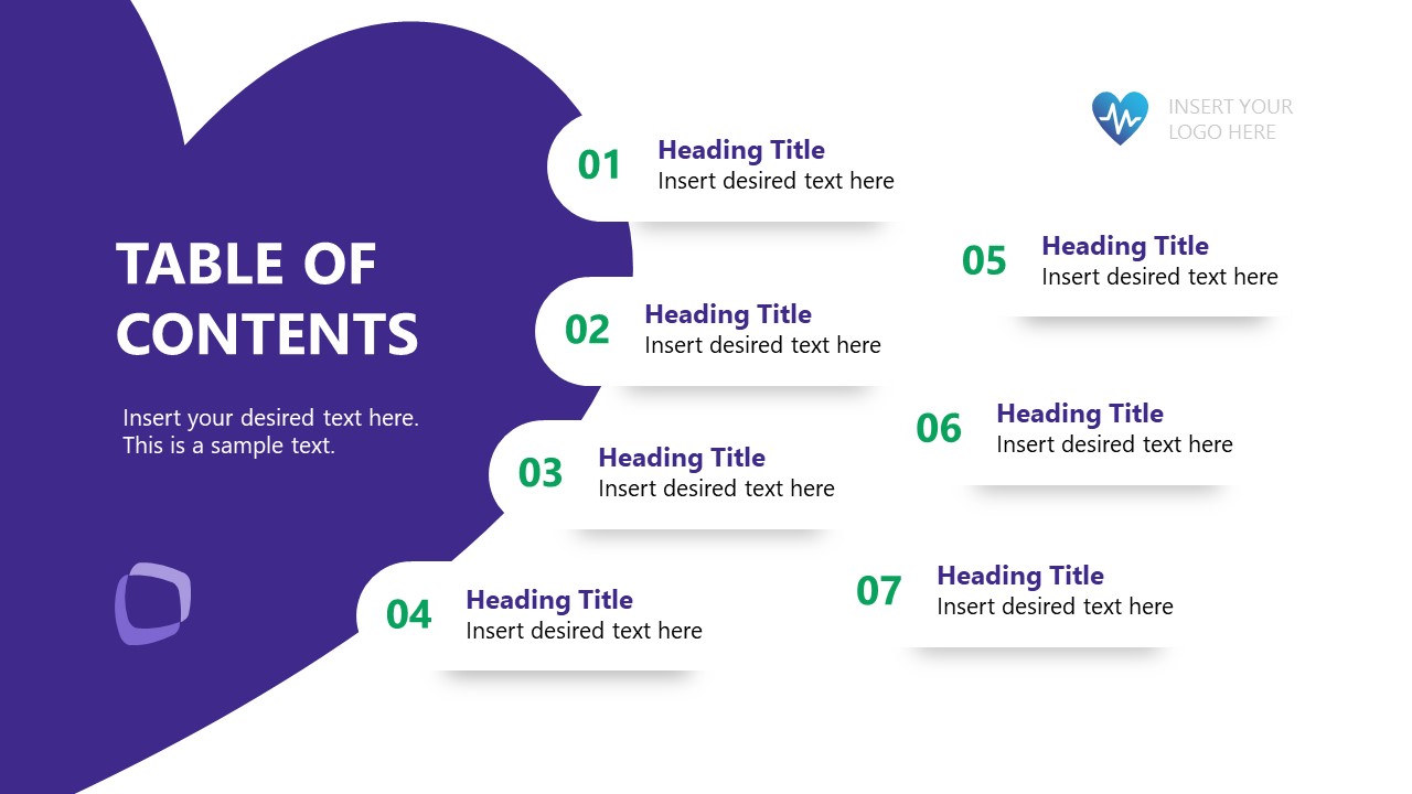 Cardiology Case Study PowerPoint Template